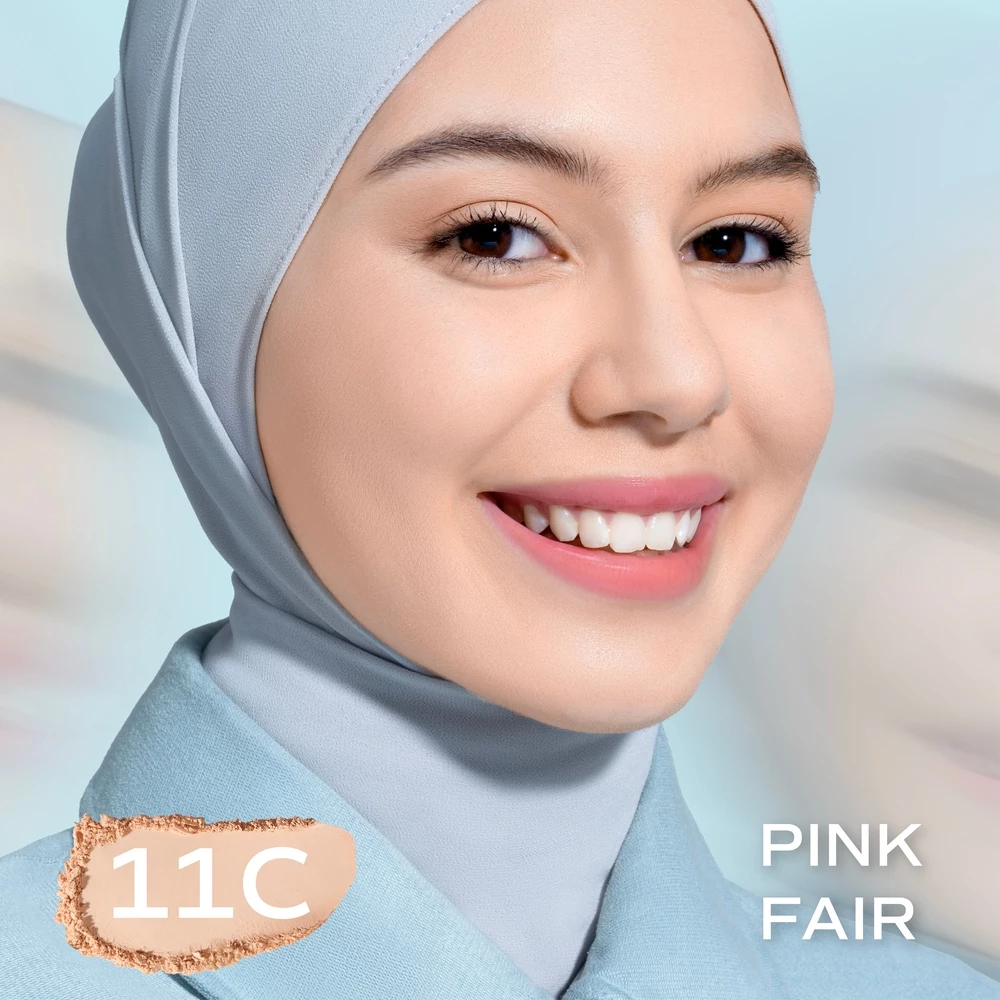 Wardah Colorfit Velvet Powder Foundation - shophalalbeauty.com